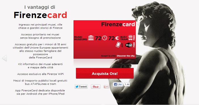 Get your Florence card! - Blog, Travel essentials - Firenze Lodging